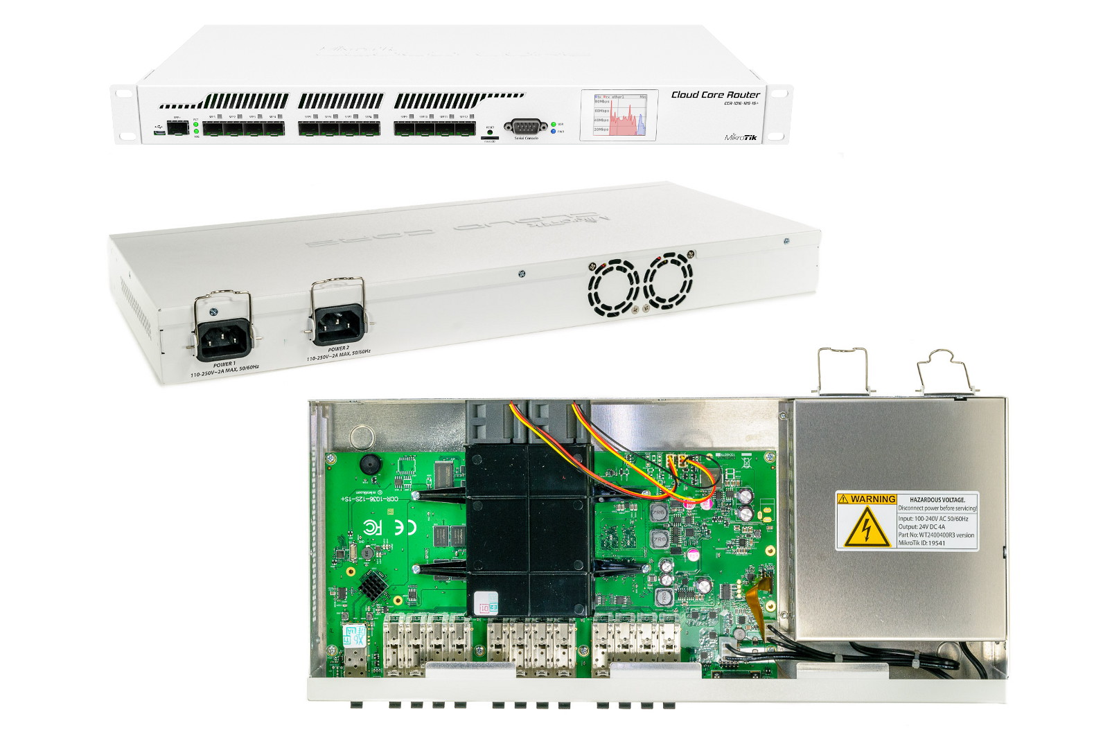 CCR1016-12S-1S+ Nube Core Router + 12xSFP 1 SFP + 16 núcleos de 2 GB de ...