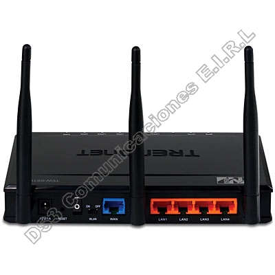 Router Gigabit TRENDNET Inalámbrico N de 450 Mbps TEW-691GR